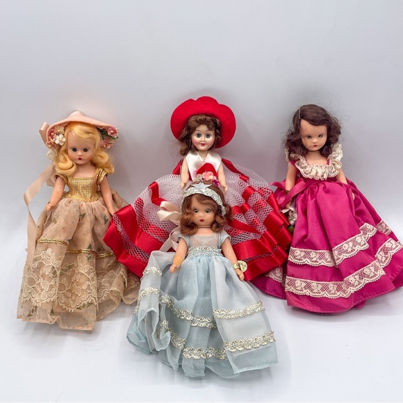 Nancy Ann | Toys | Nancy Ann Storybook Dolls Lot Vintage 5s Original ...